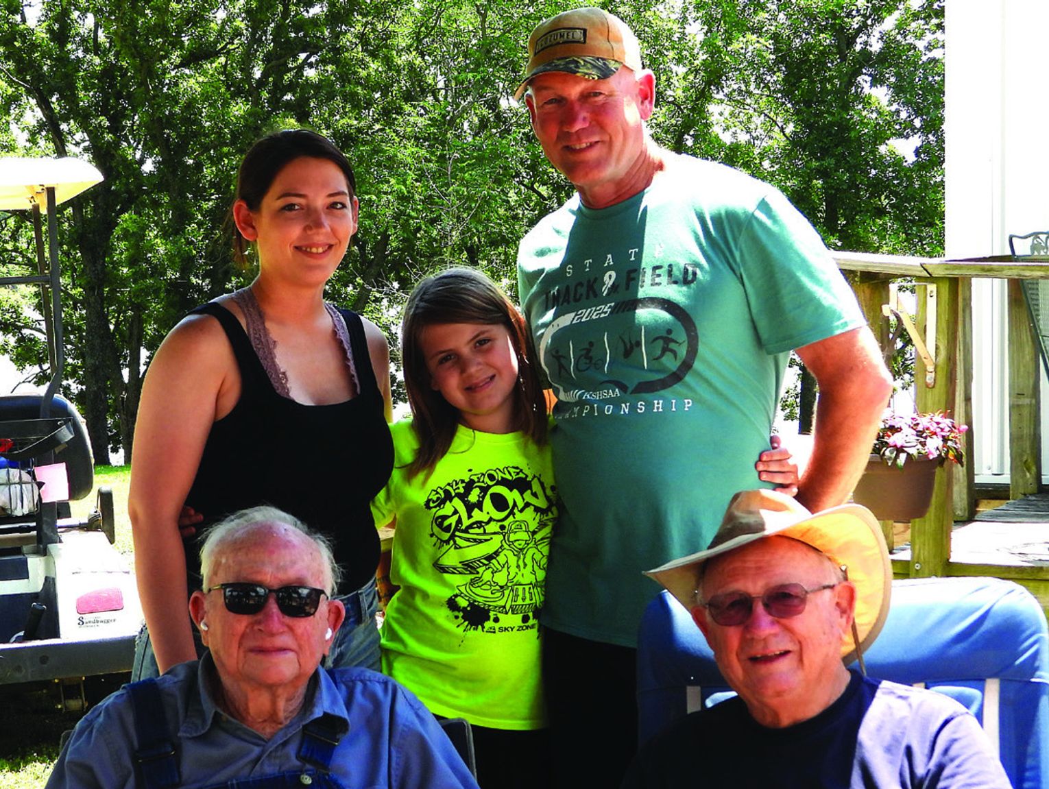 Five Generations Gathered