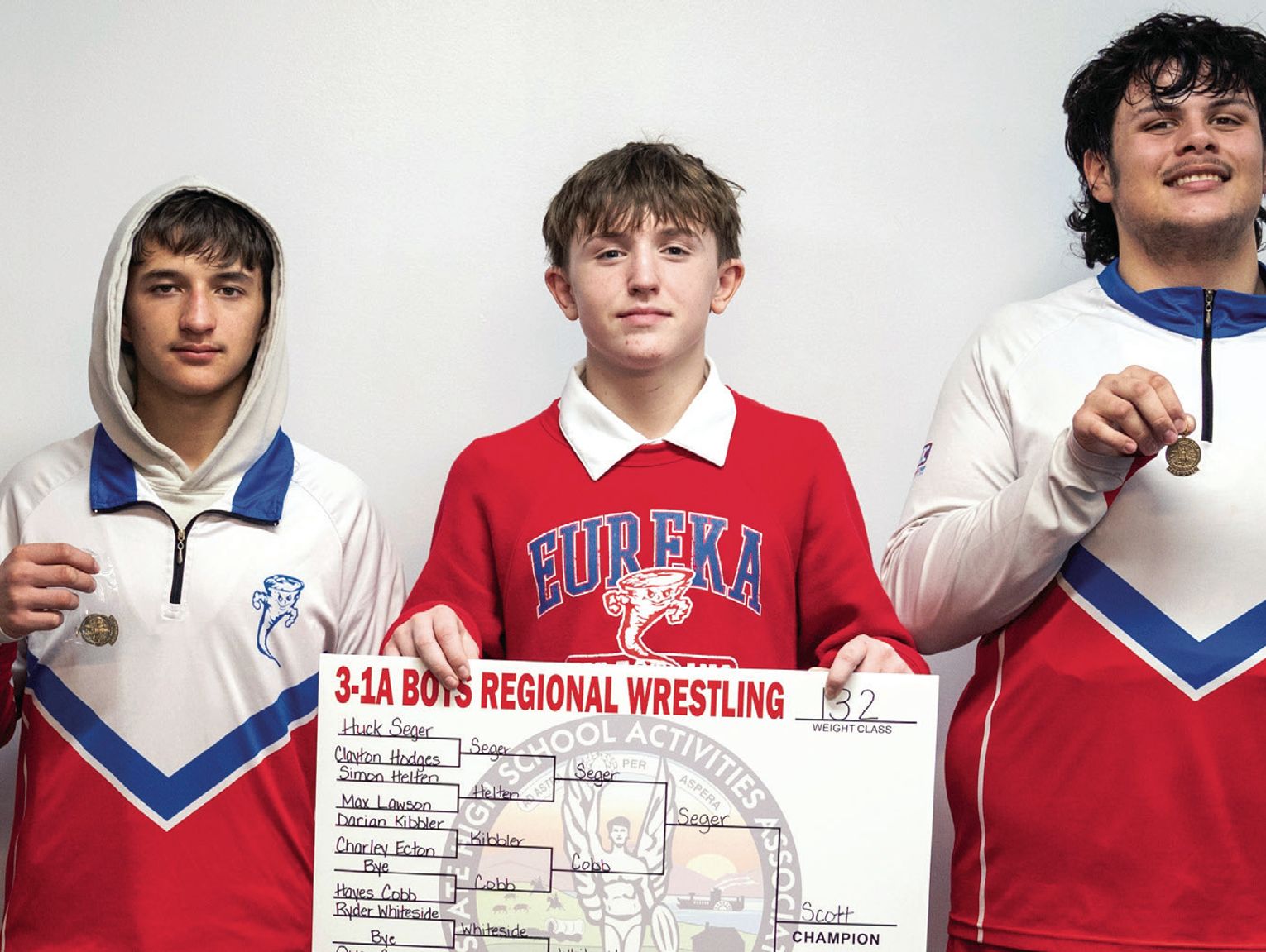 To Represent Eureka At 3-2-1A State Wrestling Tournament