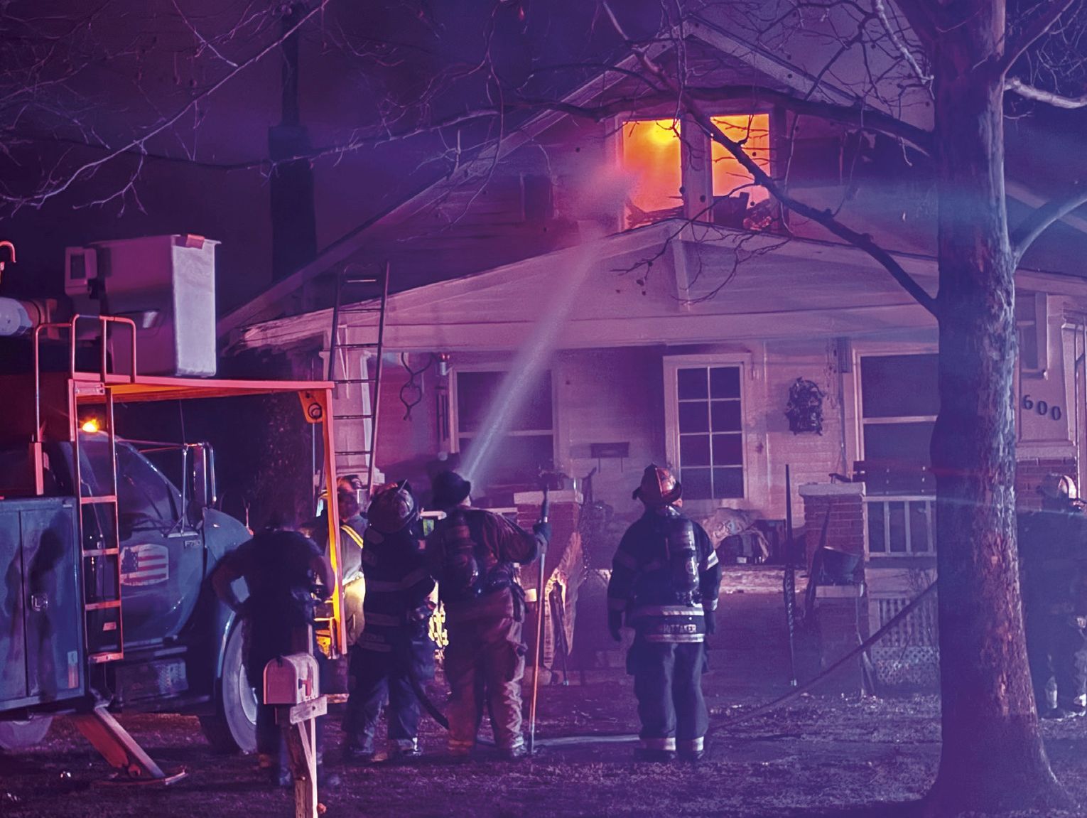 Unattended Grill Sparked Overnight Structure Fire